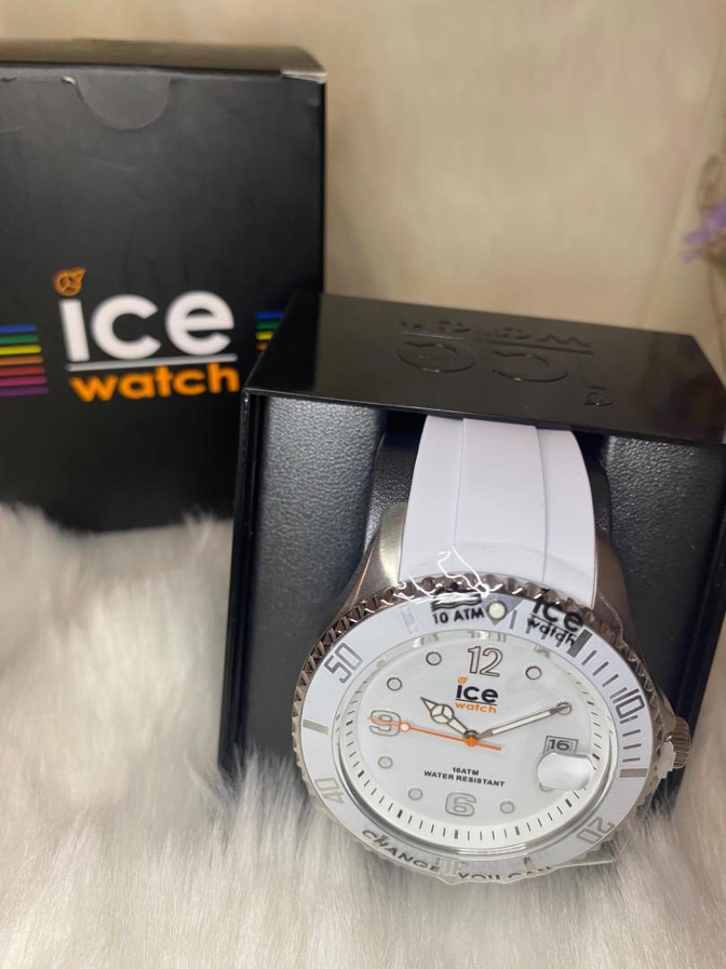 Ice Watch White, Men's Fashion, Watches & Accessories, Watches on Carousell