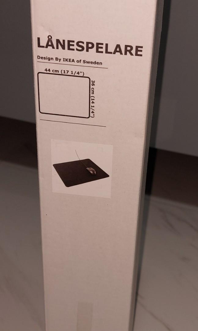 Ikea Lanespelare Gaming Mouse Pad Brand New, Unopened, Computers & Tech ...
