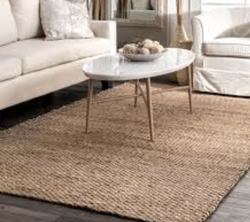 Ikea Woven Jute lohals Rug, Furniture & Home Living, Furniture, Other ...