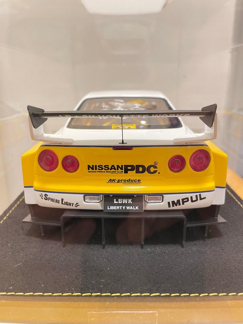 INNO 18 64 1/18 Ignition Model Autoart One Model liberty walk lbwk GTR ...