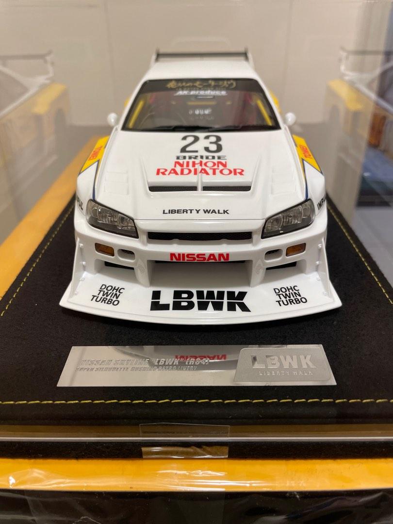 INNO 18 64 1/18 Ignition Model Autoart One Model liberty walk lbwk GTR ...