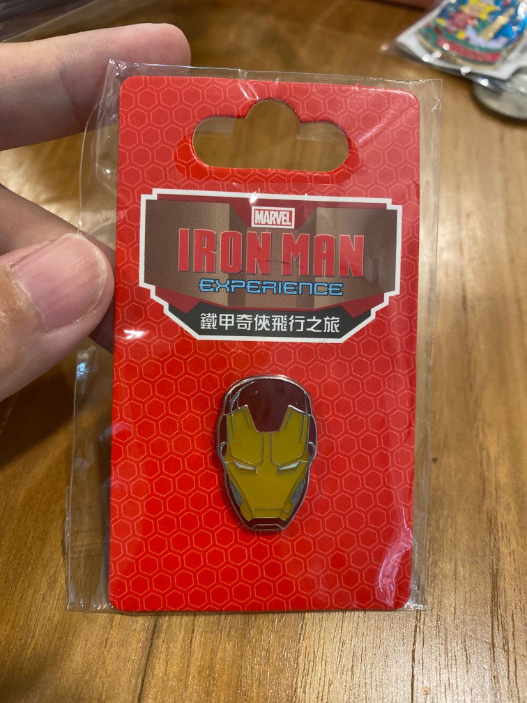 Iron man pin, Hobbies & Toys, Toys & Games on Carousell