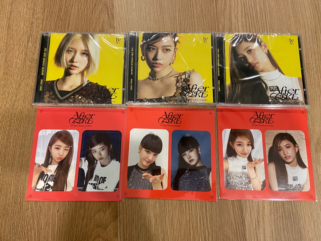 IVE AFTER LIKE JEWEL CASE SSQ POB LIZ GAEUL YUJIN LEESEO REI, Hobbies ...