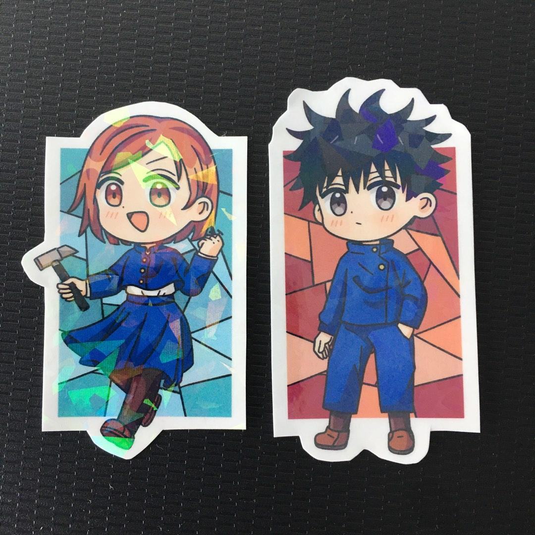 Jujutsu Kaisen Chibi Stickers, Hobbies & Toys, Stationery & Craft ...