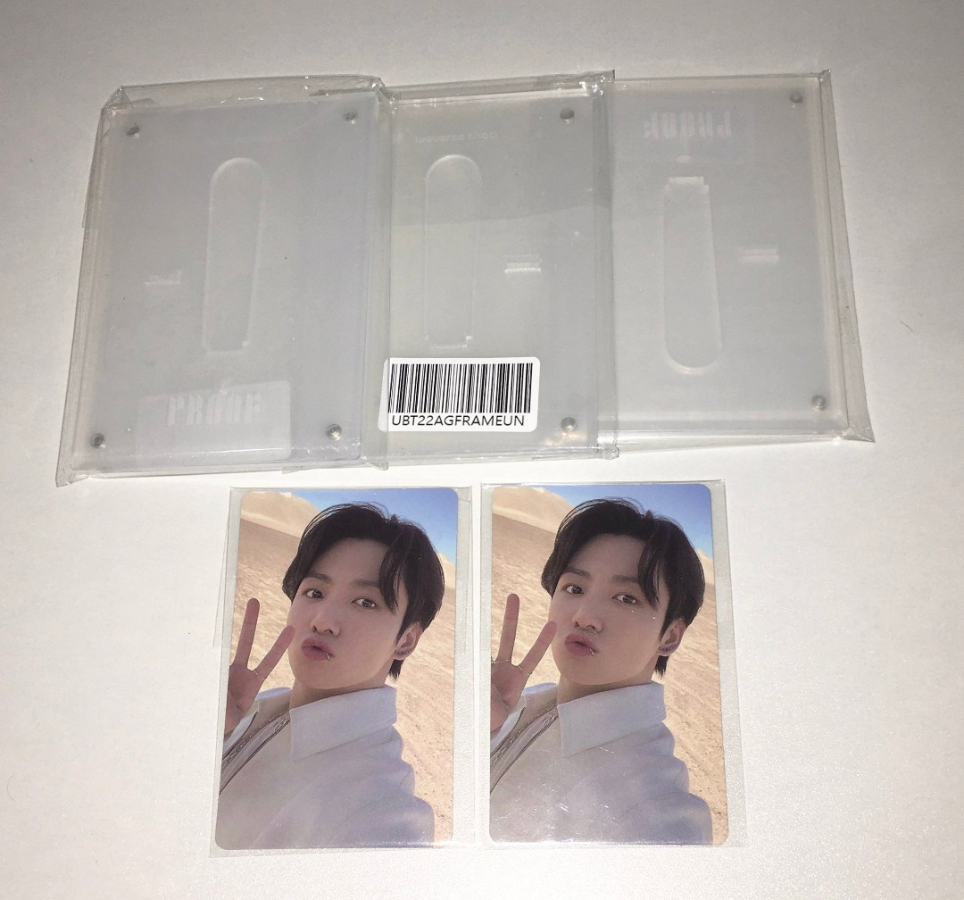 Jungkook Proof Album Weverse POB with Acrylic Frame, Hobbies & Toys, Memorabilia & Collectibles ...