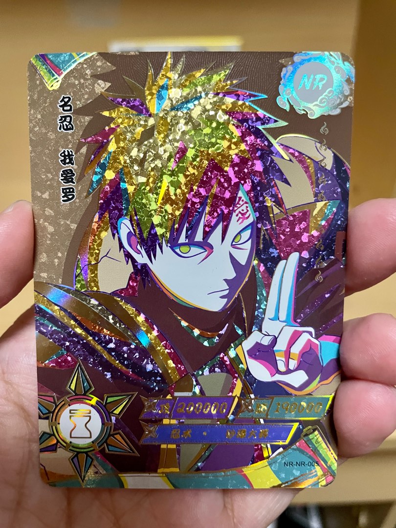 Kayou卡游 火影忍者卡片 TCG Naruto card - Gaara NR, Hobbies & Toys, Toys & Games ...