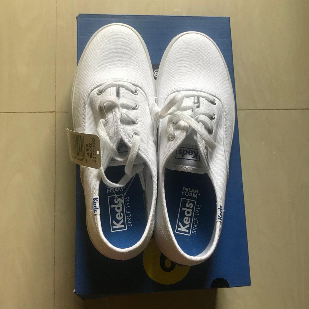 keds white shoes, Women's Fashion, Footwear, Sneakers on Carousell