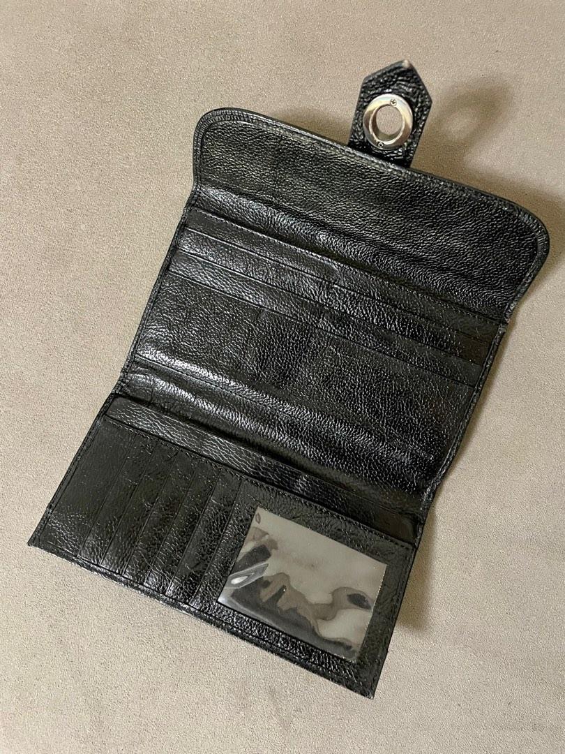 Kenneth Cole long black wallet, Women's Fashion, Bags & Wallets ...