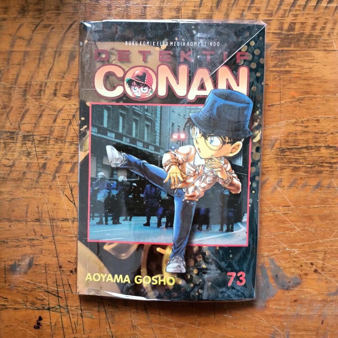 Komik Manga Detektif Conan seri 73, Buku & Alat Tulis, Komik dan Manga di Carousell