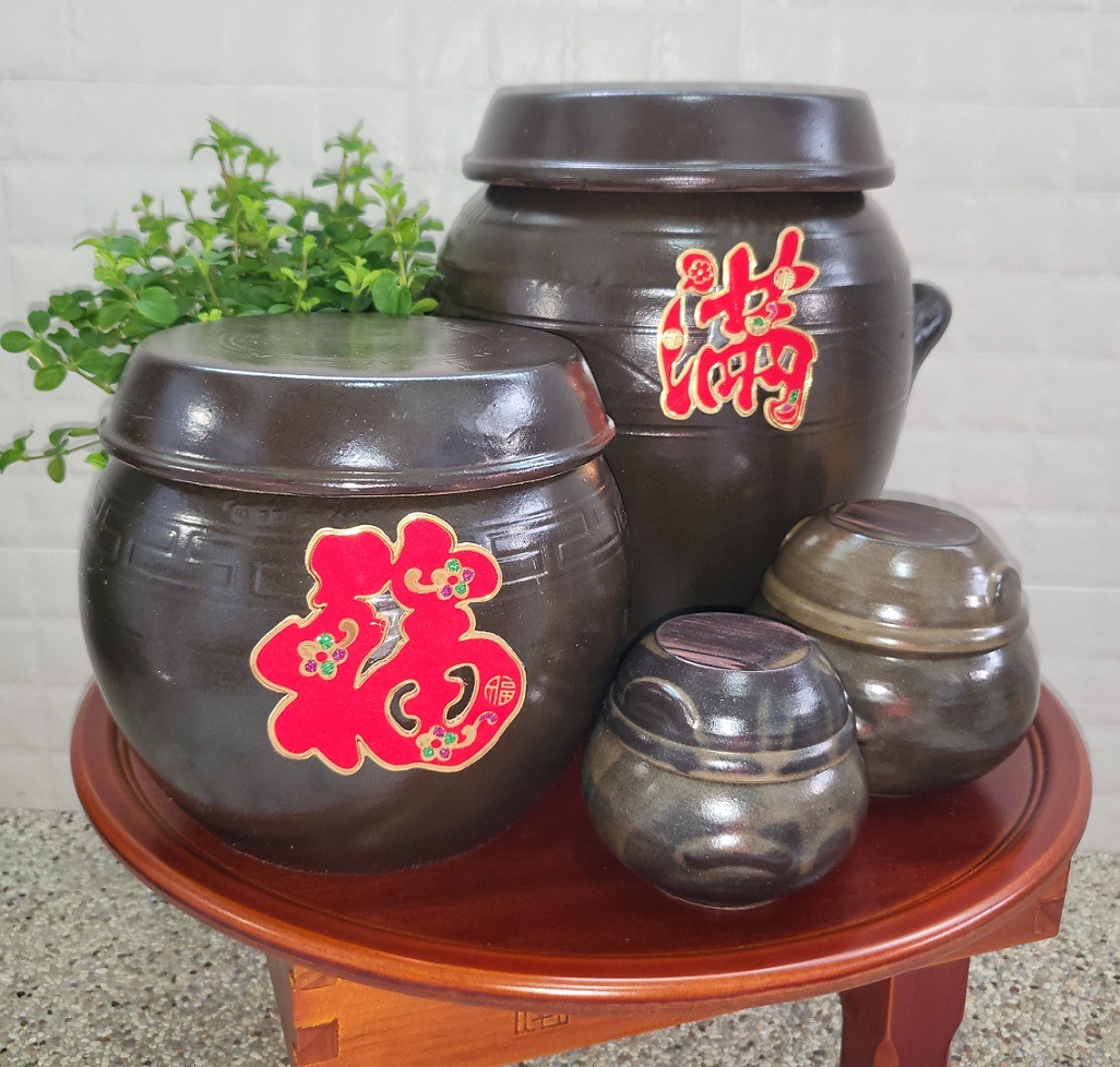 Korea Traditional Onggi 3L,7L,12L,24L | Jar for Rice Wine, Kimchi, Miso ...