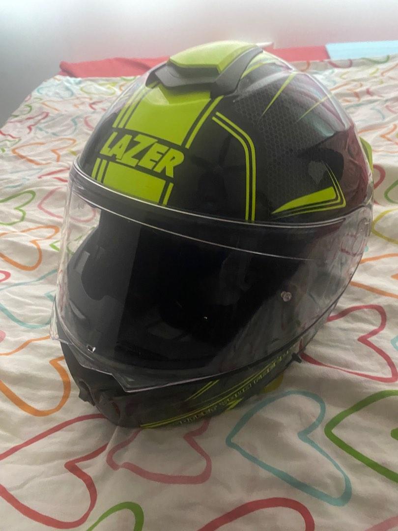 Lazer MH6 Raceline 2 Modular Helmet, Motorcycles, Motorcycle Apparel on ...