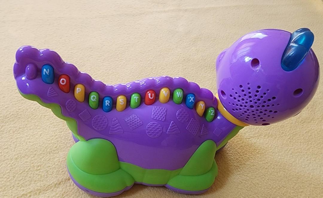 LEAPFROG Lettersaurus, Babies & Kids, Infant Playtime on Carousell