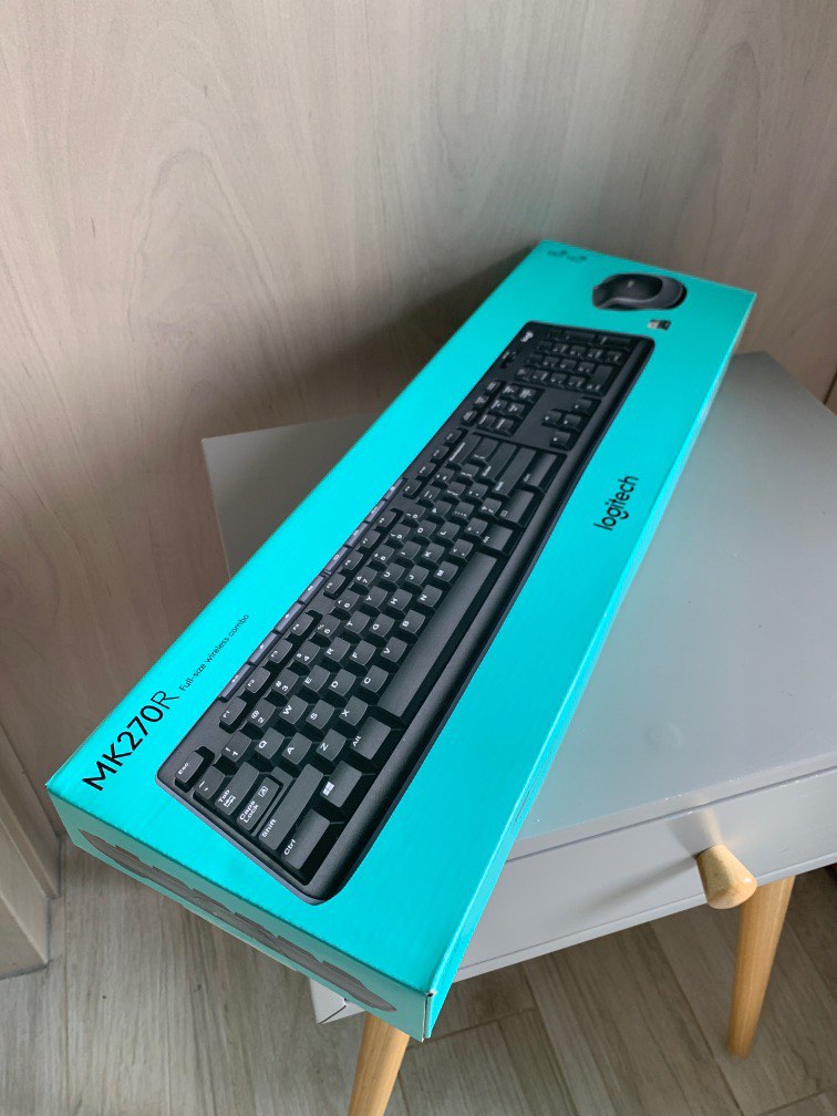 Logitech Keyboardmouse Combo Mk270r Computers And Tech Parts And Accessories Computer Keyboard