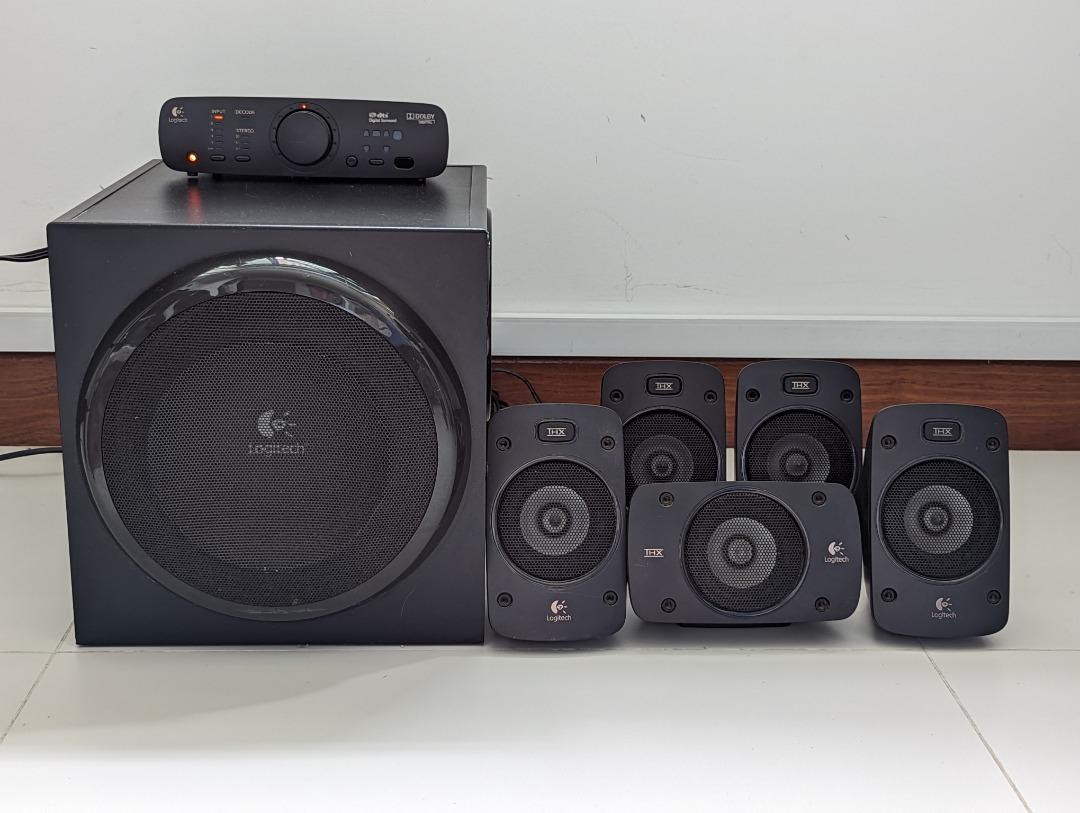 Logitech Z906 5.1 Speaker System, Audio, Soundbars, Speakers ...