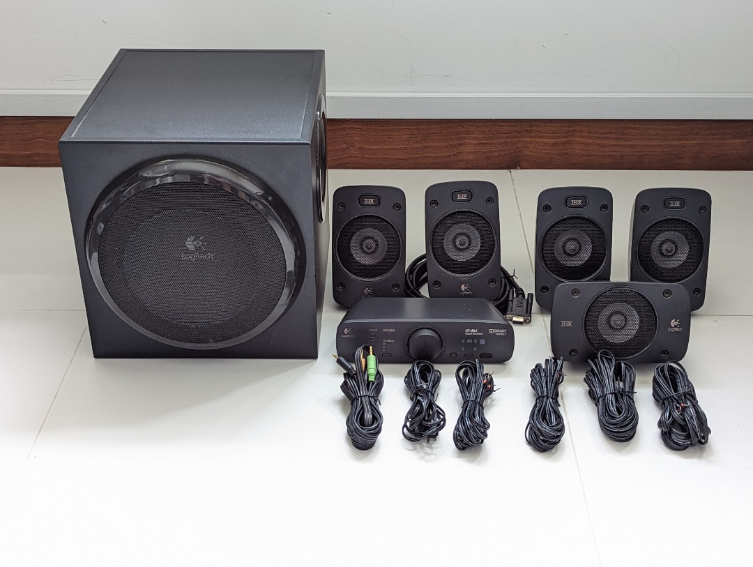 Logitech Z906 5.1 Speaker System, Audio, Soundbars, Speakers & Amplifiers on Carousell