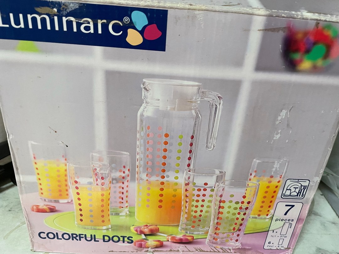 Luminarc set, Furniture & Home Living, Kitchenware & Tableware, Coffee ...