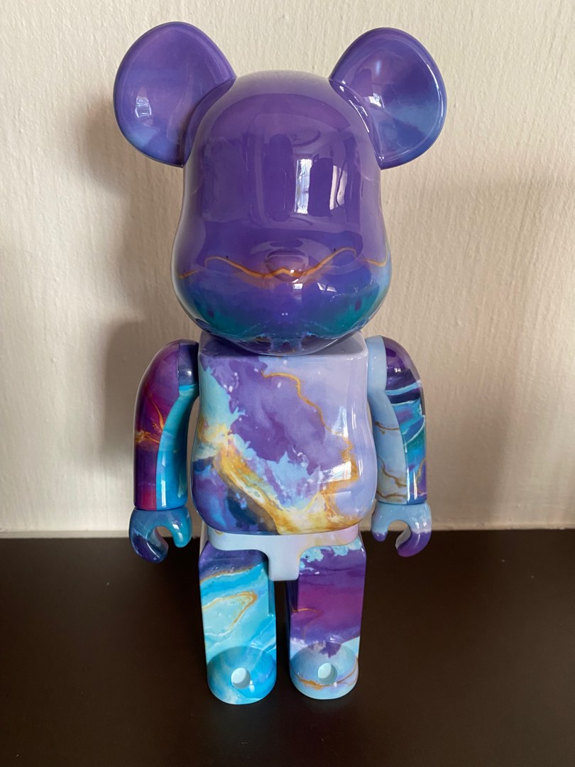 Marble Bearbrick 400%, Hobbies & Toys, Toys & Games on Carousell