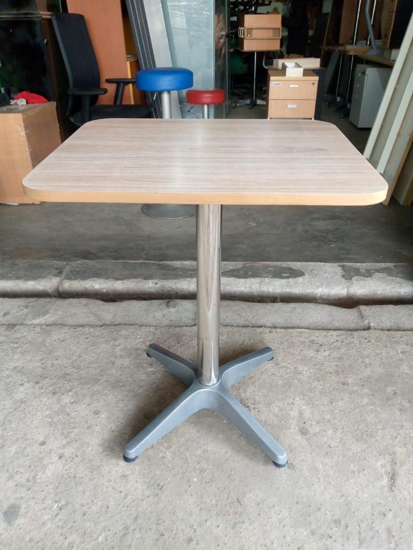 Meja caffe / meja resto mini / meja kotak mini 60 x 50 x 75, Perabotan ...
