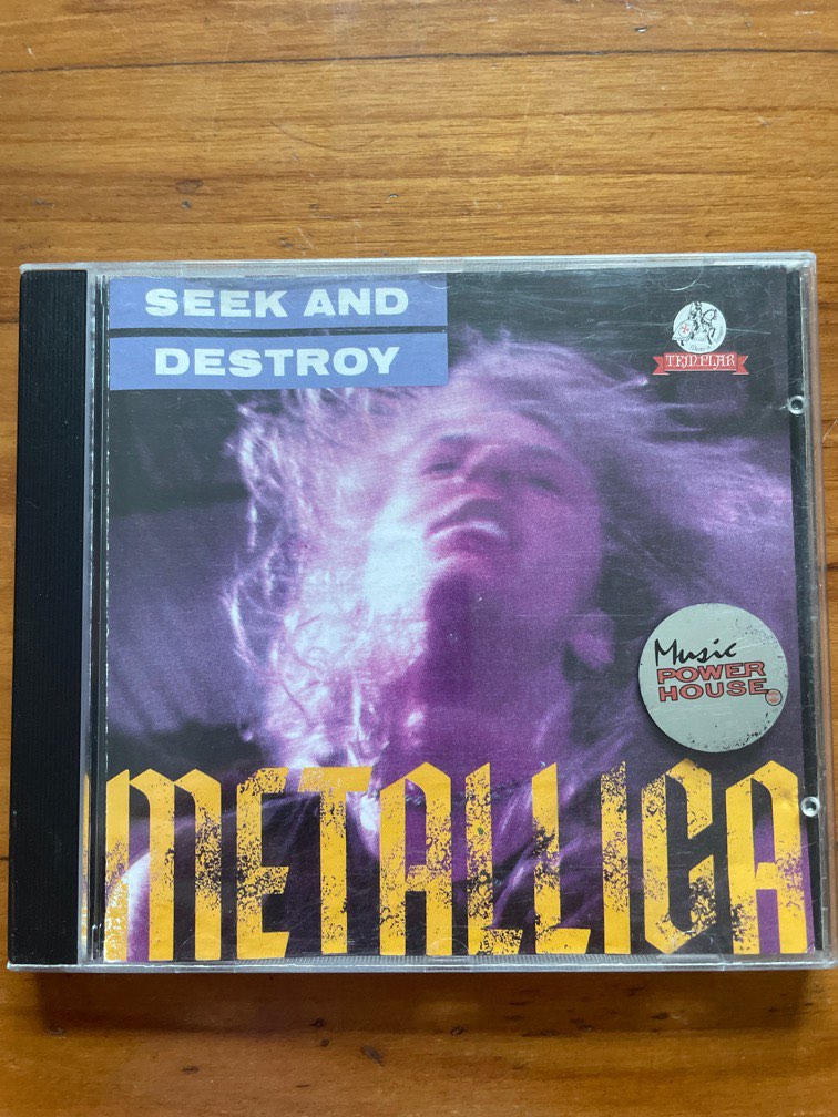 Metallica Seek And Destroy CD (1984 Live In London), Hobbies & Toys ...