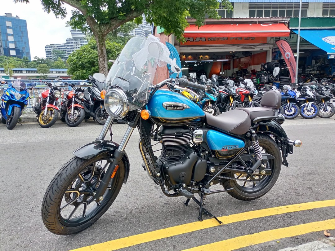 Meteor 350, Motorcycles, Motorcycles for Sale, Class 2A on Carousell