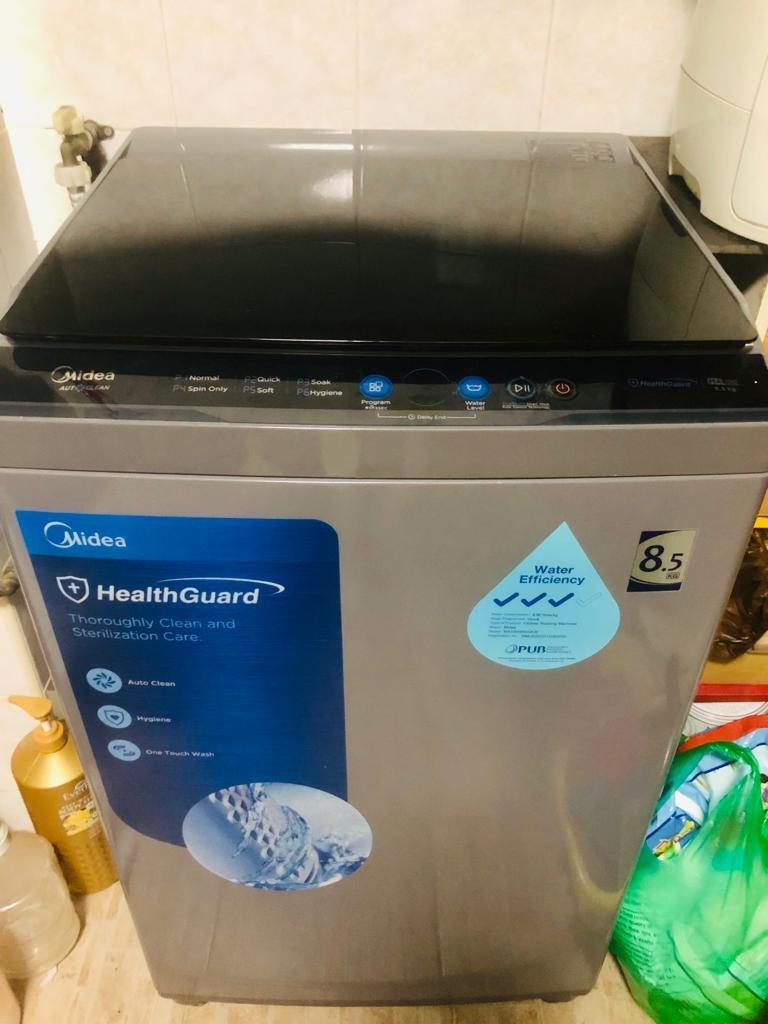 Midea 8.5KG TOP LOAD WASHER MA100W85 within 2 years warranty, TV & Home ...