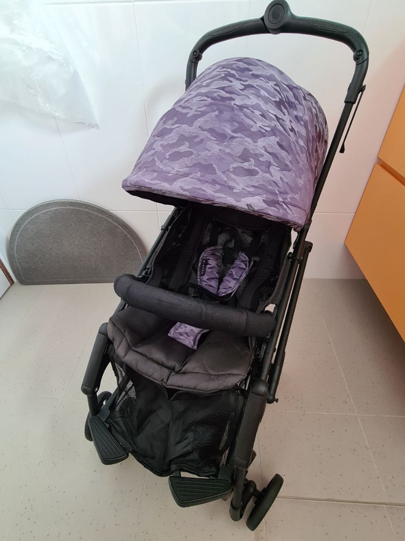 Mimosa Cabin City Stroller | Gunmetal Grey Camo, Babies & Kids, Going ...