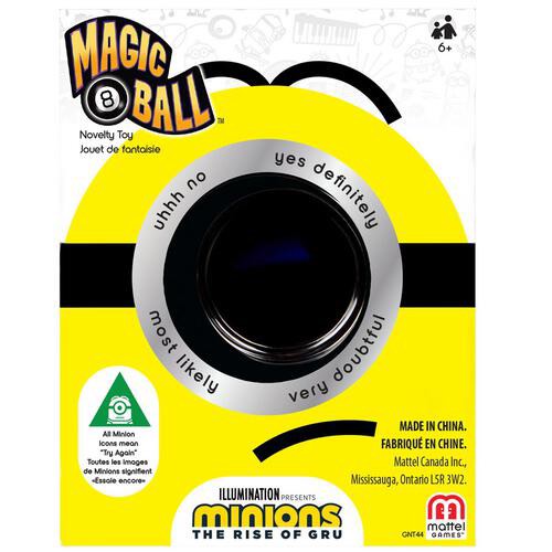 minion magic 8 ball, Hobbies & Toys, Toys & Games on Carousell