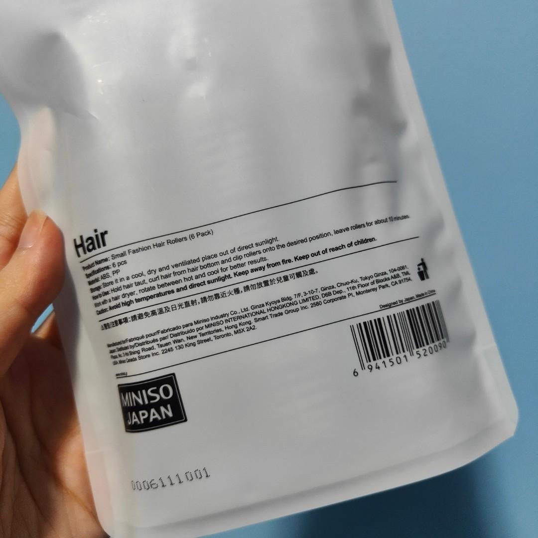 Miniso Small Hair Rollers, Beauty & Personal Care, Hair on Carousell