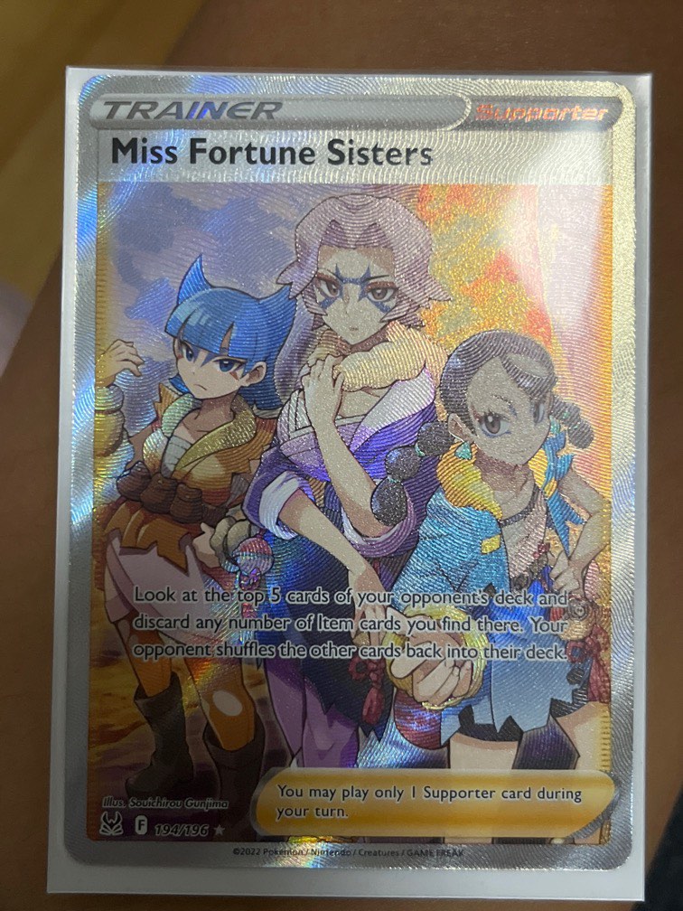 Miss fortune sisters full art, Hobbies & Toys, Toys & Games on Carousell
