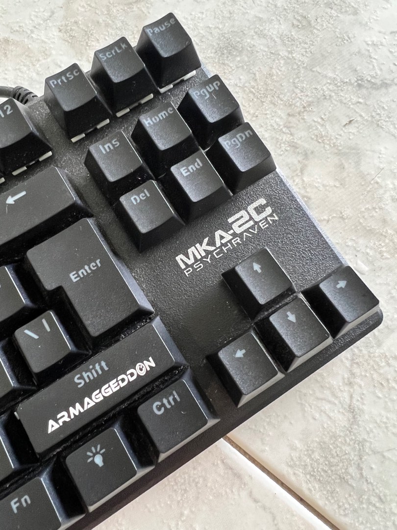 Mka-2c Armaggeddon keyboard, Computers & Tech, Parts & Accessories ...