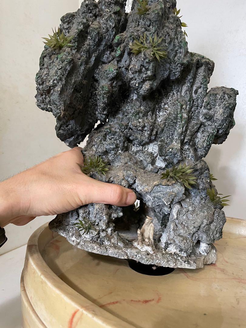 Mountain display with marble base, Furniture & Home Living, Home Decor ...