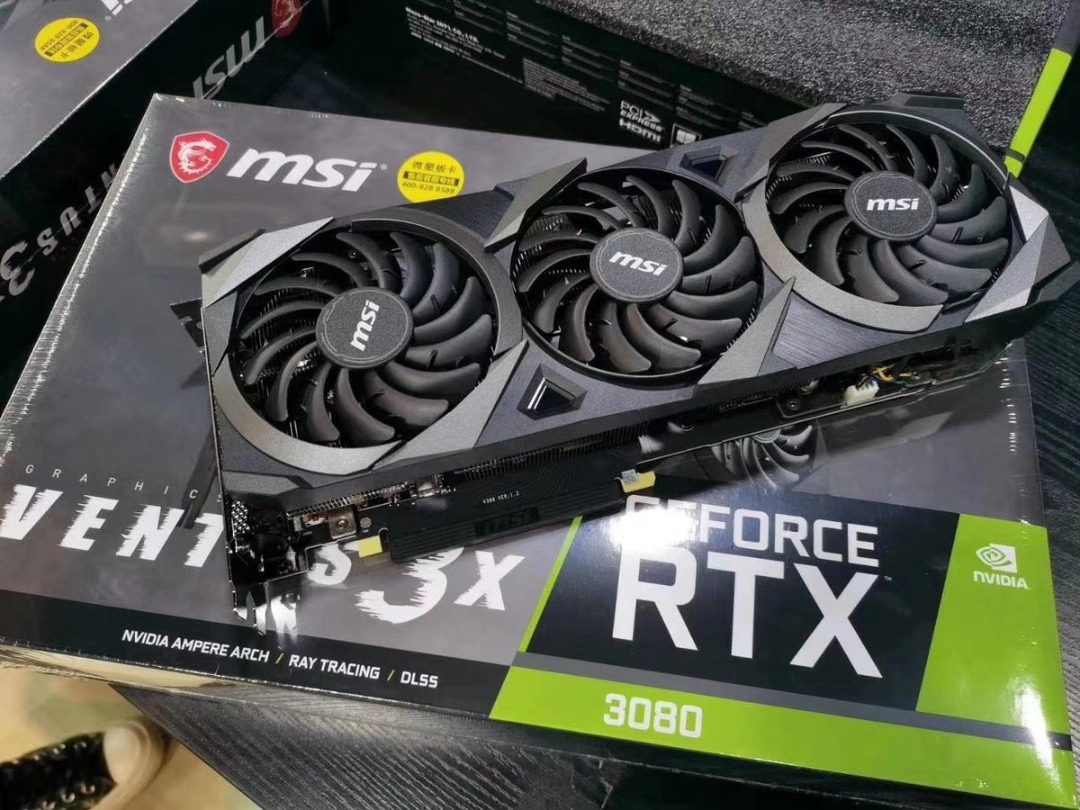 MSI Ventus RTX 3080 OC Edition Version 1, Computers & Tech, Parts ...