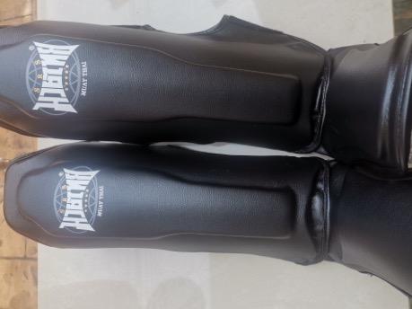 Muay Thai Shin Guard Made In Thailand Red Black Size S M L XL Original ...