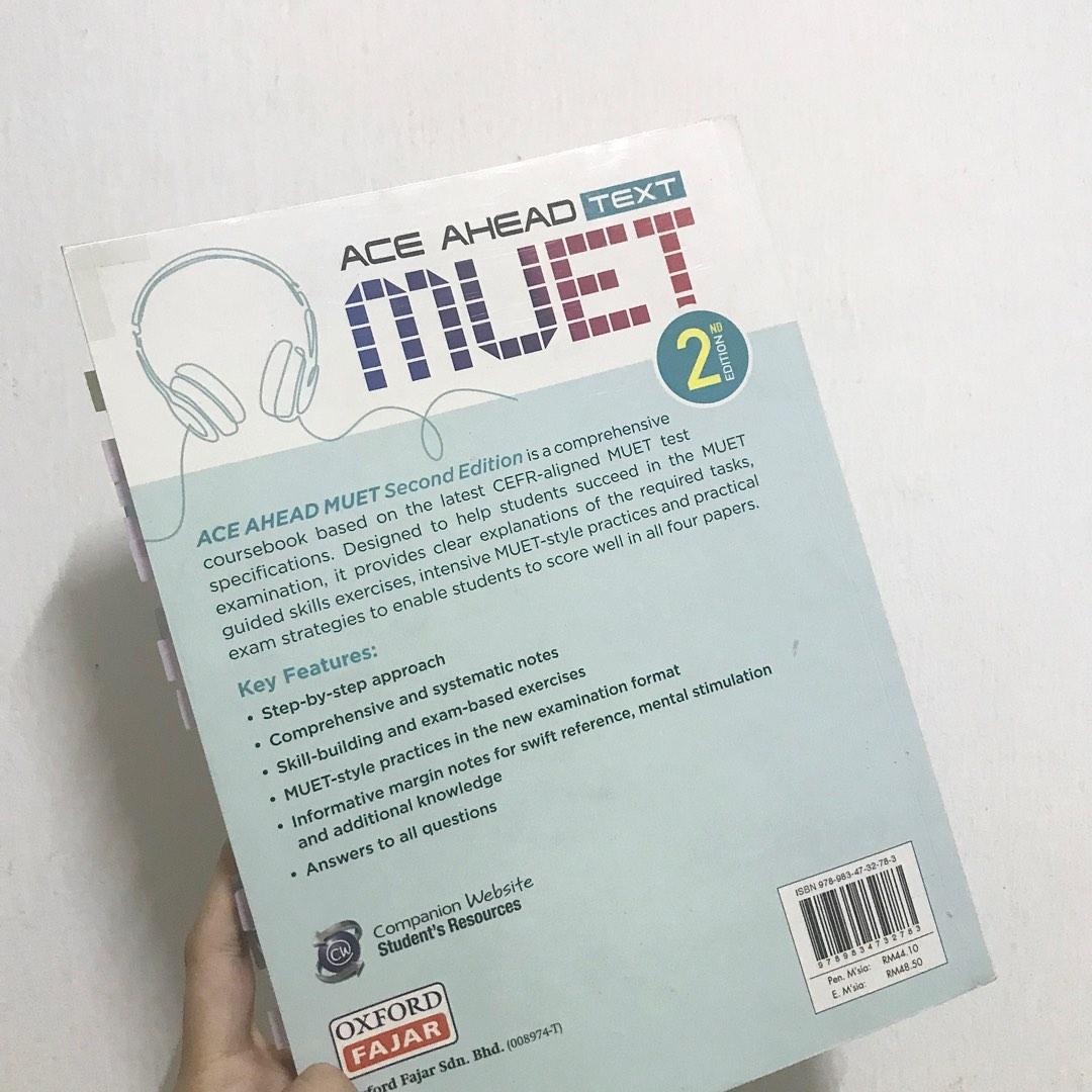 MUET (latest edition), Hobbies & Toys, Books & Magazines, Textbooks on ...