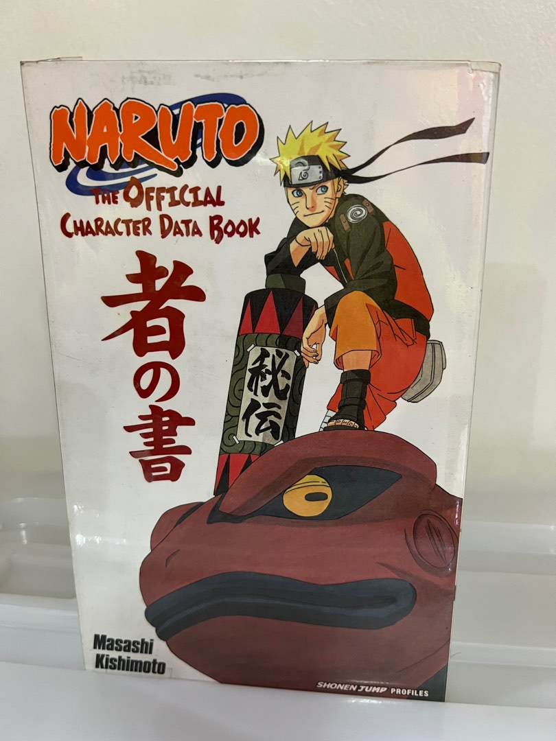 Naruto Character Data Book, Hobbies & Toys, Books & Magazines, Comics ...