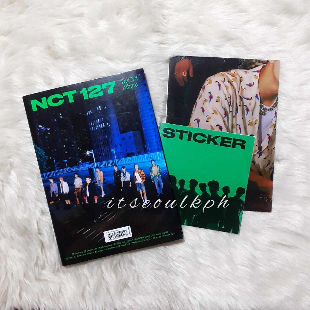 NCT 127 Sticker Unsealed Album Seoul City Version, Hobbies & Toys ...