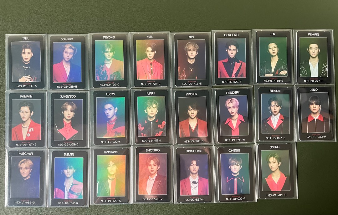 NCT OT23 Resonance 2020 Access Photocards, Hobbies & Toys, Memorabilia ...