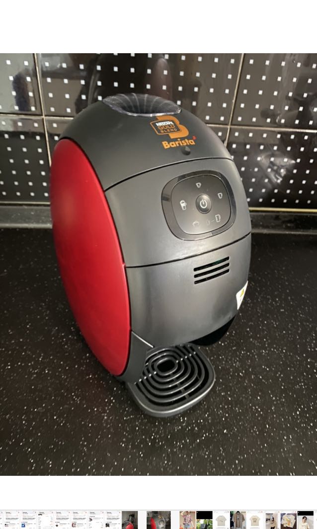 Nescafe Barista Coffee Machine, TV & Home Appliances, Kitchen ...