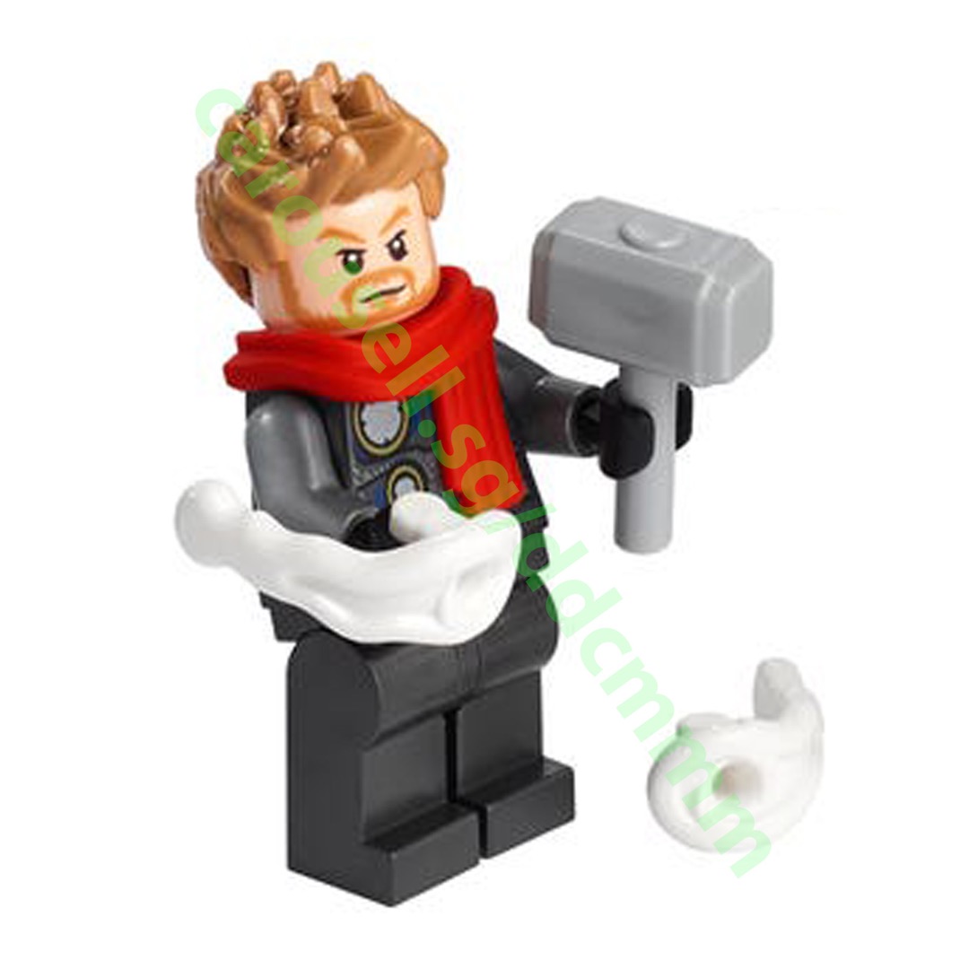 New Unassembled - LEGO Marvel SH756: Thor - Red Scarf - Minifigure ...