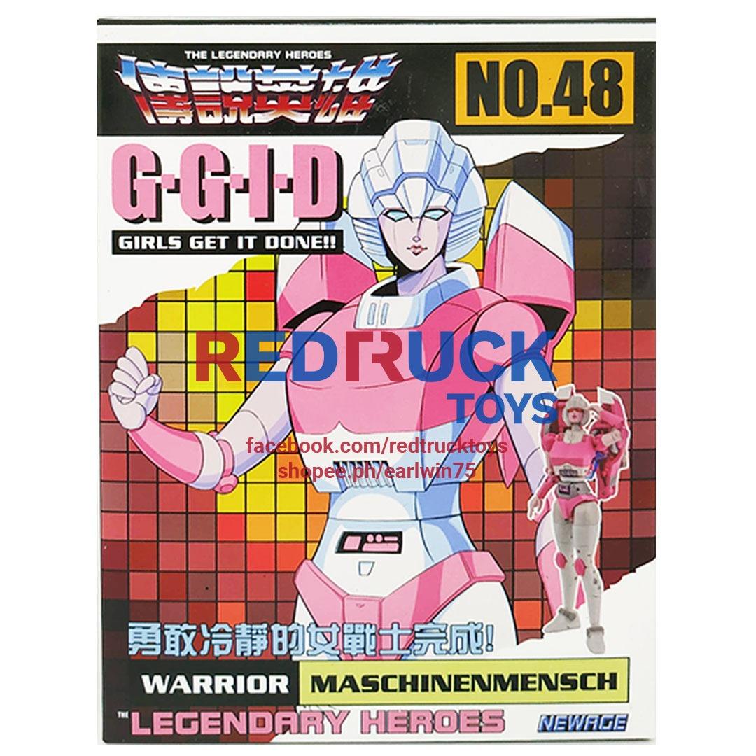 Newage H48 Mischinenmensch (G1 Arcee), Hobbies & Toys, Toys & Games on ...