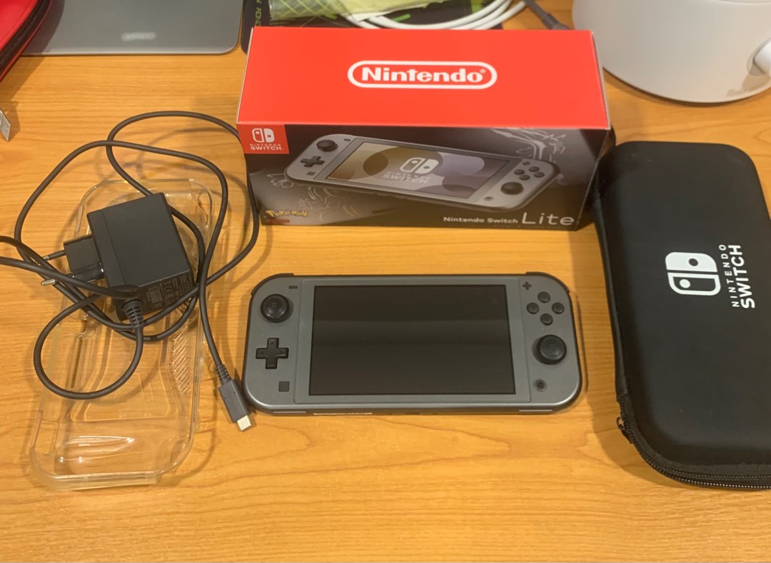 Nintendo Switch Lite diamond pearl, Video Gaming, Video Game Consoles ...
