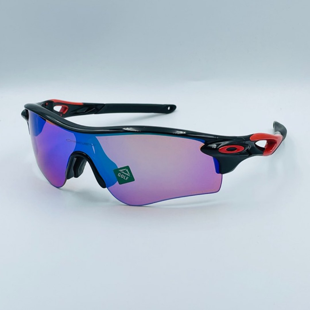 Oakley Radarlock (A) Polished Black Prizm Golf, Men's Fashion, Watches ...