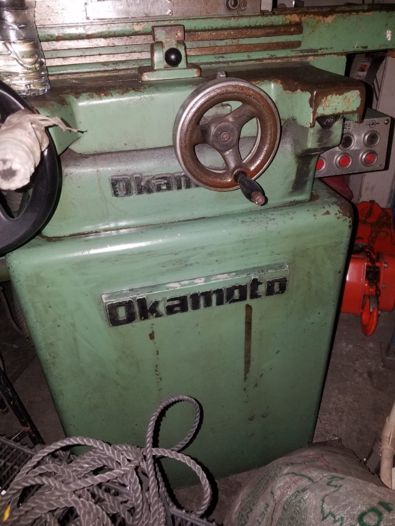 Okamoto OMA-350 surface grinding machine tested and working refurbished ...