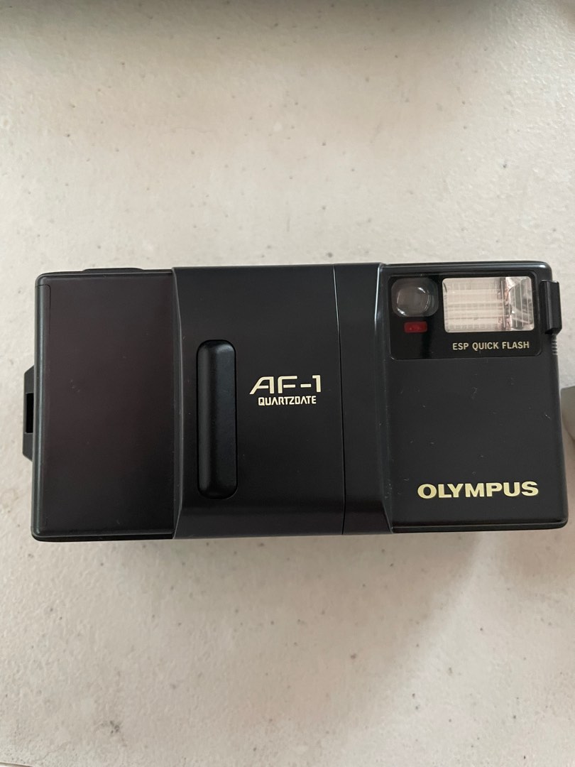 Olympus Af-1 quartz date film camera, Photography, Cameras on Carousell