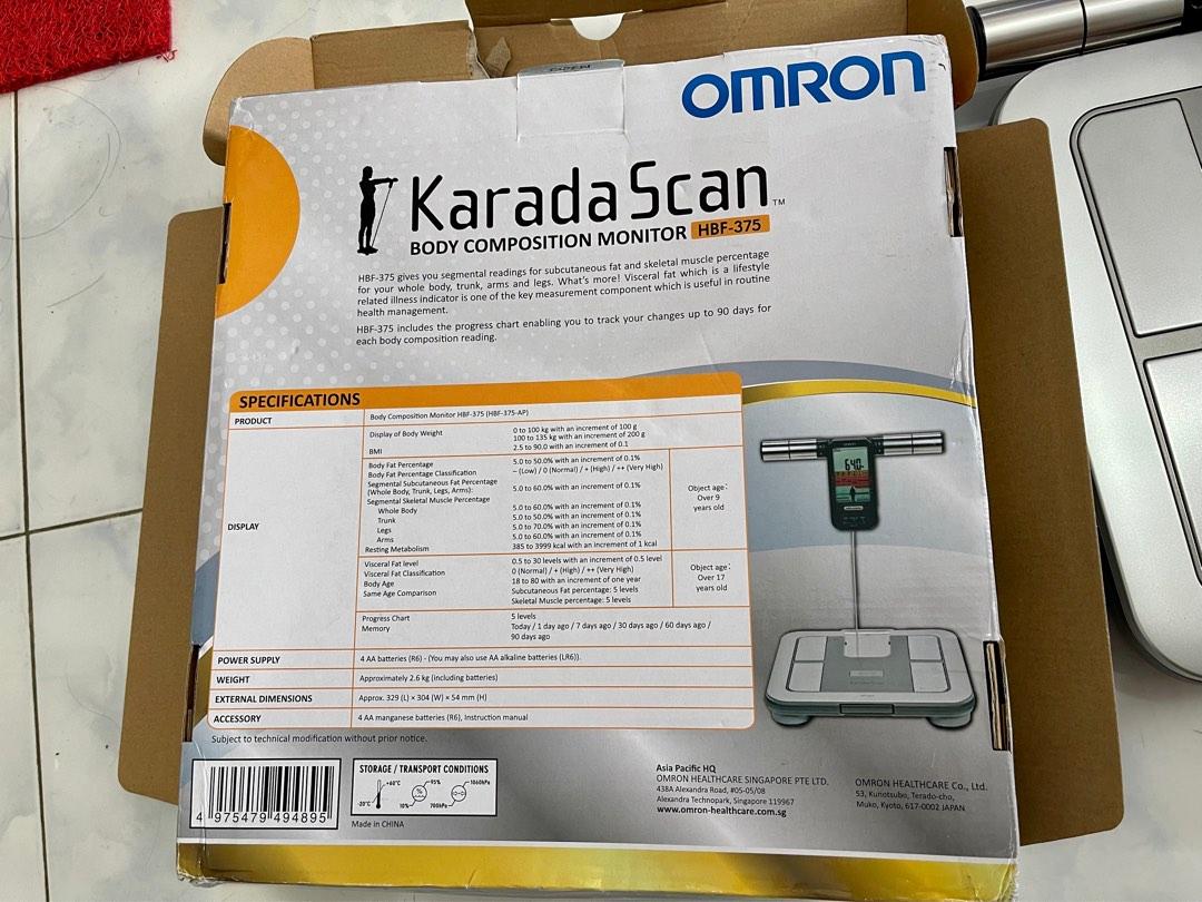 Good deal! Omron Karada Scan/Body Composition Monitor/ Weighing Scale ...