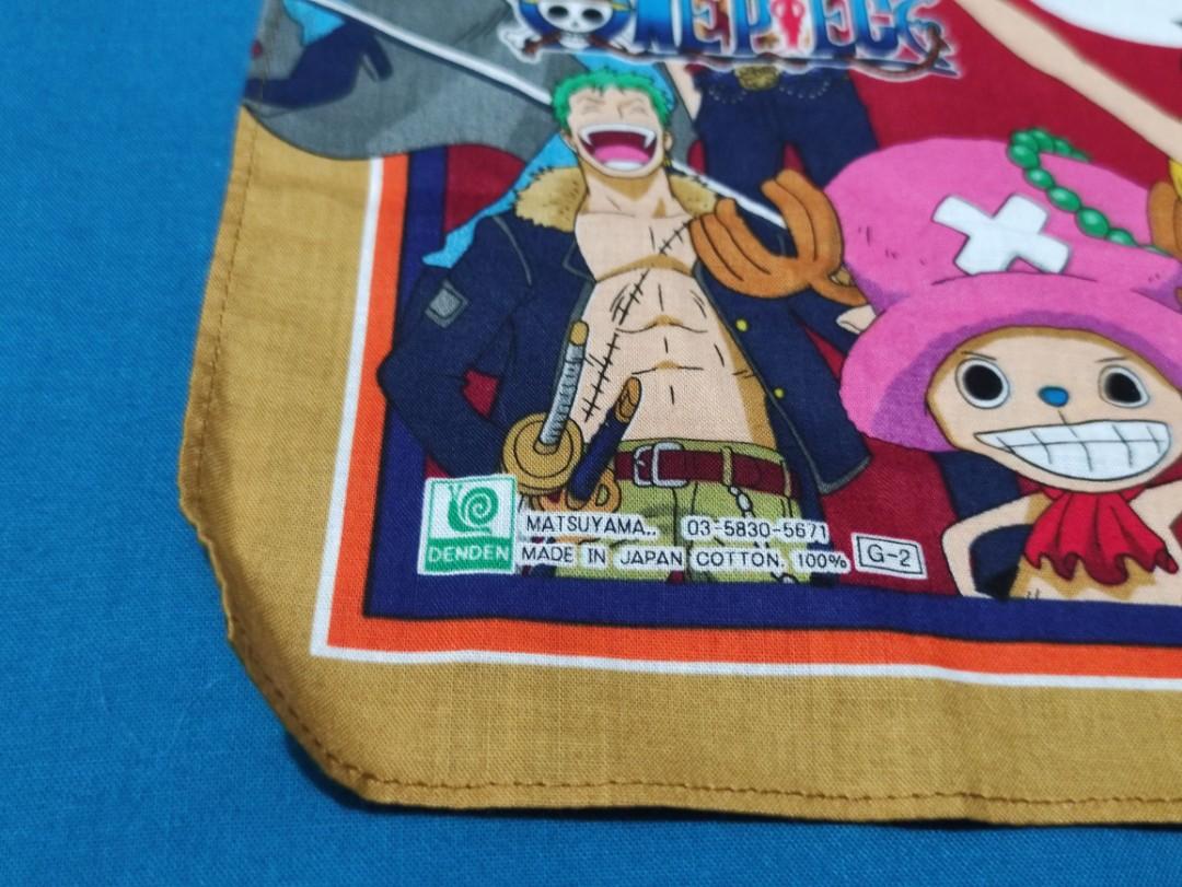 One Piece Luffy & Mugiwara Pirates Anime Handkerchief, Hobbies & Toys ...
