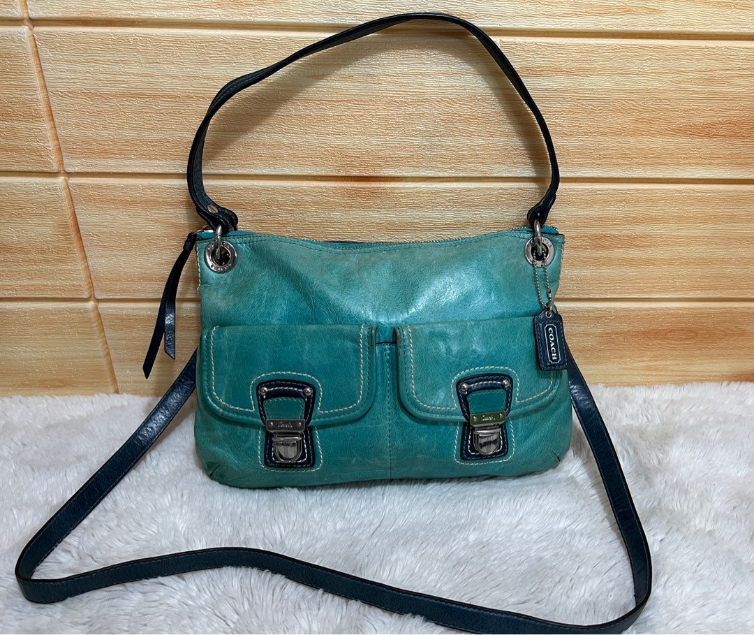 Original Coach Poppy Spectator Leather Crossbody, Luxury, Bags ...