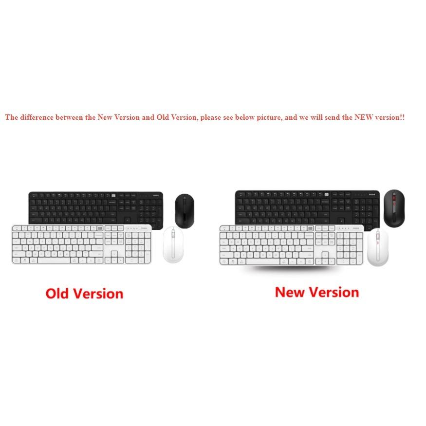 Original MIIIW RF 2.4GHz Wireless Office Keyboard Mouse Set Compatible ...