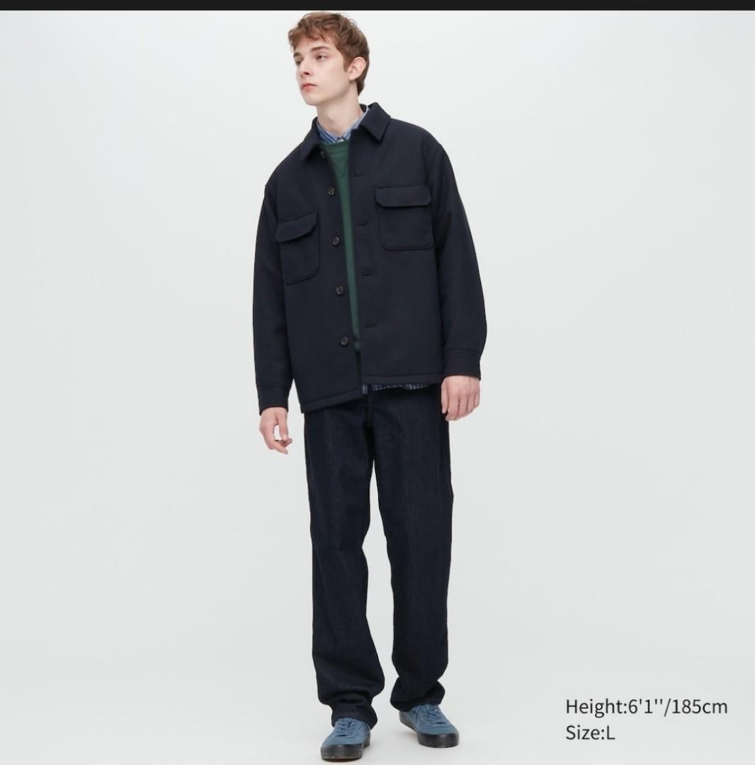 Over shirt jacket uniqlo xl, Men's Fashion, Coats, Jackets and ...