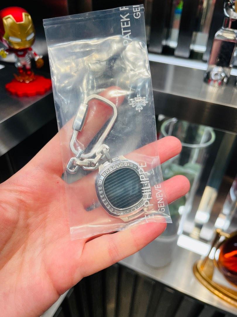 Patek Philippe Nautilus 18K White Gold Baguette Key Ring 240.9724/1.GR ...